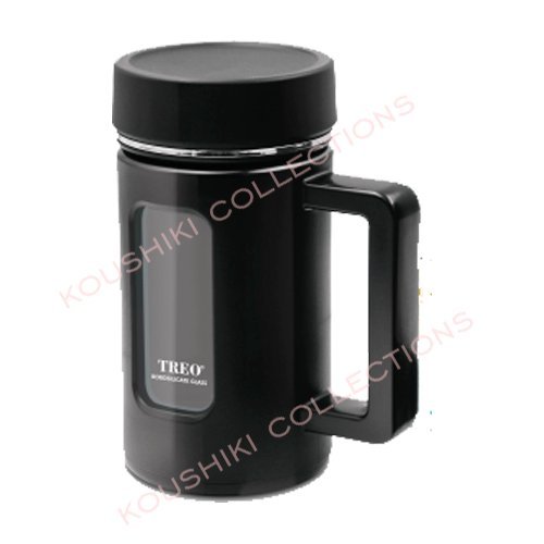 Buy MILTON Glass Mug With Strainer - 1 Piece, Assorted, 450 ml Online ...