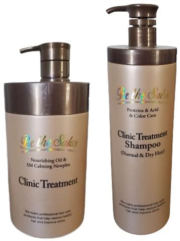 Amazon.com : Be The Salon Clinic Treatment Shampoo For Normal, Dry, and ...