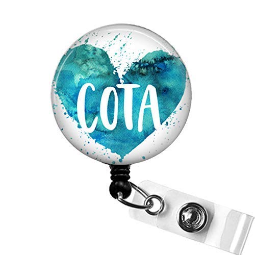 Amazon.com: COTA Badge Reel, Occupational Therapy Assistant Badge Clip ...