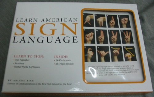 Learn American Sign Language: Rice, Arlene: Amazon.com: Books