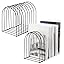 Amazon.com : Kosiz 2 Sets Wire File Organizer for Desk 9 Slots Metal ...