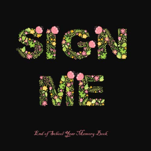 End of School Year Memory Book: Stay in Touch Notebook - 60 Individual ...