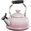 Amazon.com: Le Creuset Enamel On Steel Whistling Tea Kettle w/Figural ...