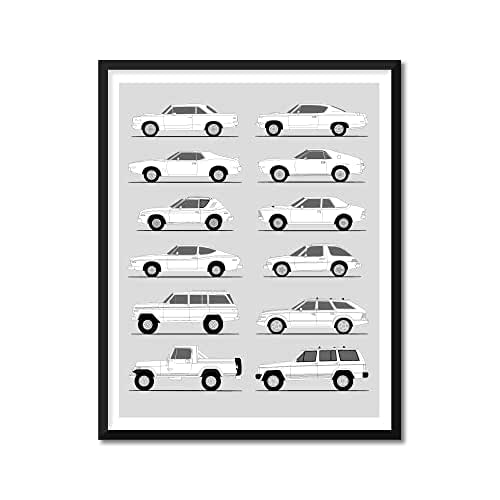 Amazon.com: Idea Network History of AMC Print Wall Art Handmade Decor ...