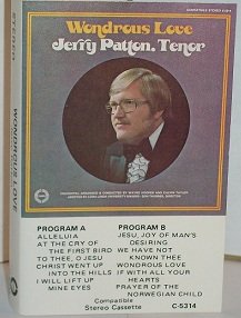 Jerry Patton, Tenor - Wondrous Love - CASSETTE TAPE - 1977 - Amazon.com ...