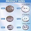Amazon.com: Mxxipp 45pcs Pearl Button with 2 Hole, Natural Mother of ...