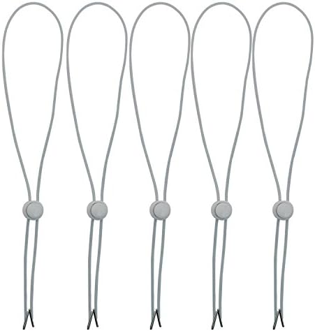 Amazon.com : AKOAK Set of 5 Hat Flexible Removable Chin Cord Windproof ...