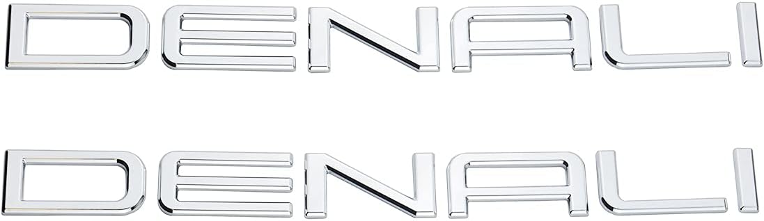 Amazon.com: Denali 3-PC Nameplate Emblem HD Badge for GMC Yukon ...