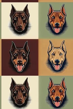 Doberman Pop Art Notebook : Newton, Miss Aisha: Amazon.fr: Livres