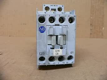 ALLEN BRADLEY 100-C23-ZJ01 100C23ZJ01 CONTACTOR IEC 23A 24VDC 1 N.C ...