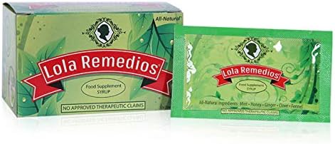 Amazon.com : Lola Remedios Food Supplement Syrup 12 sachets/Box ...