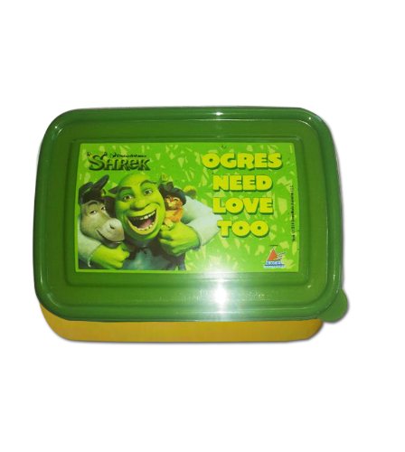 Buy Dreamworks Shrek Lunch Box, 50mm, Yellow/Green Online at Low Prices ...