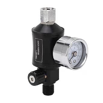 Air Pressure Regulator, Compact and Lightweight Air Compressor Pressure ...