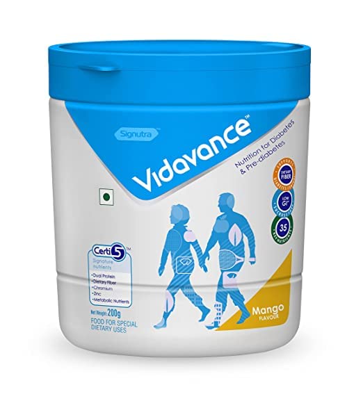 Vidavance Advanced Nutrition for Diabetes and Pre-Diabetes - 200g Jar ...