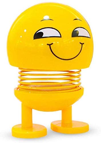Buy Pack of 6 Emoji/Smiley Spring Doll,Cute Emoji for Car Dashboard ...
