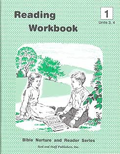 Grade 1 Reading Workbook, Units 3, 4: Rod and Staff: 9780739907795 ...