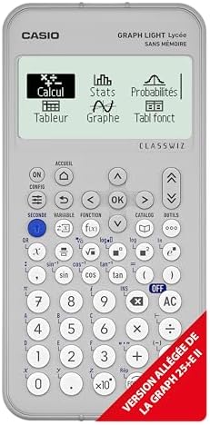 Casio Graph 90+E : Amazon.fr: Fournitures de bureau