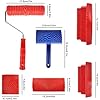 Wood Graining Tool Set, 6PCS Wood Grain Paint Roller, Graining Tool ...