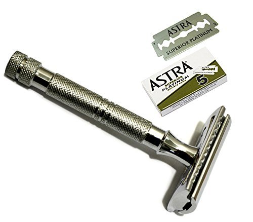 Amazon.com: CS-203 Classic Samurai Slim Long Handled Safety Razor with ...
