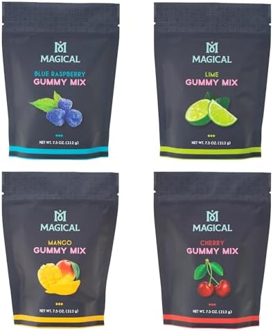 Amazon.com : Magical Butter Gummy Mix | Homemade Candy Making Mix ...