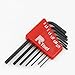 GENNEL 7pcs Mini Hex Key Allen Wrench Set (0.71mm-3mm), Small L Shaped ...