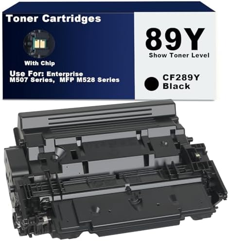 Amazon.com: 89Y Black Toner Cartridge, Extra High Yield (22,000 Pages ...