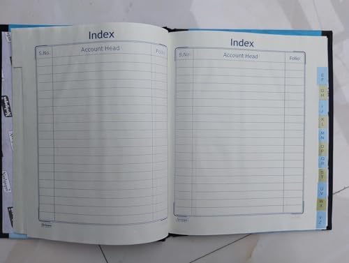 Aaryanika Ledger Books Copy Size with Hard Binding Cover for Long ...