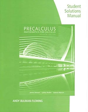 Precalculus: Mathematics for Calculus: Stewart, James, Redlin, Lothar ...