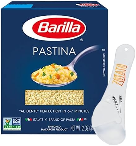 Amazon.com : (1 Pack) Pastina Pasta – Tiny Star-Shaped Pasta for Soup ...