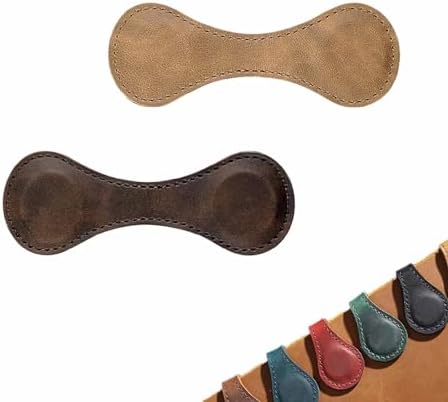 Amazon.com: 4PCS Magnetic Bookmarks, Leather Magnetic Bookmarks for ...