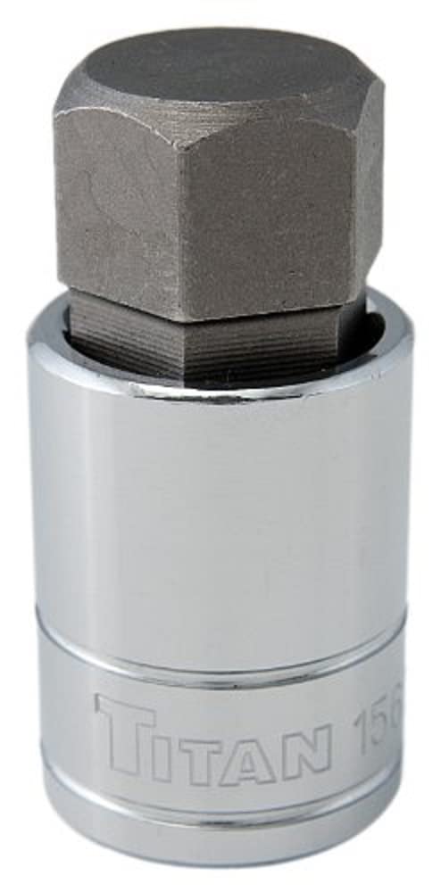 Snapklik.com : Titan Tools - 1/2 Dr. 21Mm Hex Bit Socket