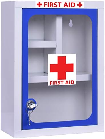 Plantex First Aid Box/Emergency Medicine Storage Box/First Aid Kit Box ...