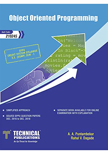 Object Oriented Programming For Sppu 15 Course Se I Comp 210245