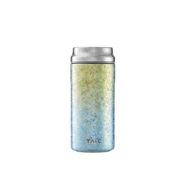Amazon | TAIC チタン 水筒 パール ボトル マグボトル 200ml 持ち運び コンパクト 金属臭がしにくい 風味が続くボトル ...