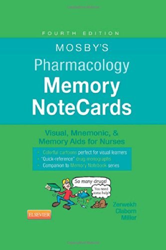 Mosby's Pharmacology Memory NoteCards: Visual, Mnemonic, and Memory ...