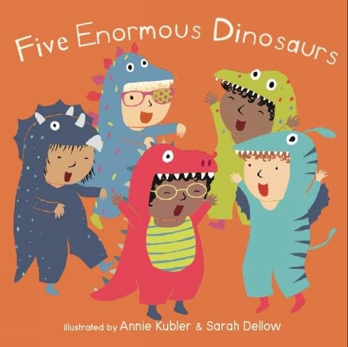 Amazon.com: Five Enormous Dinosaurs (Baby Rhyme Time): 9781786287571 ...