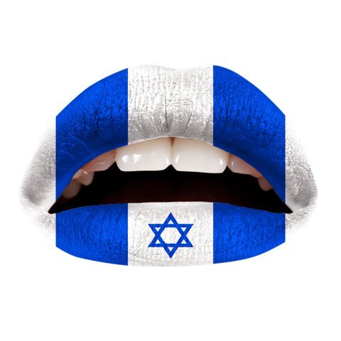 Amazon.com : Violent Lips Glitteratti, Israeli Flag : Lip Liners ...