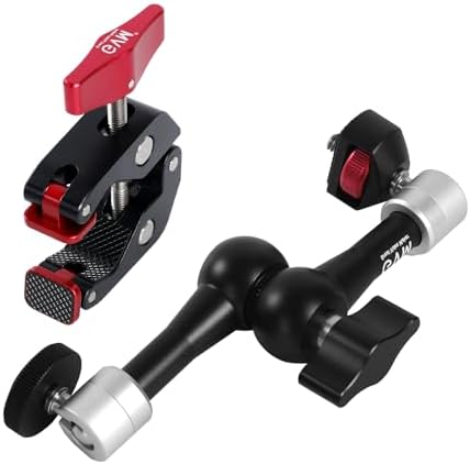 Amazon.com : GVM Adjustable Magic Arm Camera Mount&Super Clamp Kit, 7 ...