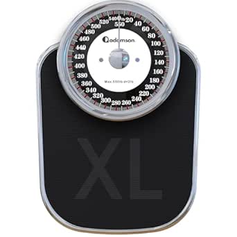 Amazon.com: Adamson A28 Bathroom Scales - Up to 550lb, Heavy Weight ...