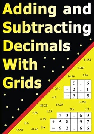 Adding and Subtracting Decimals with Grids: 100 Days of Timed Tests for ...