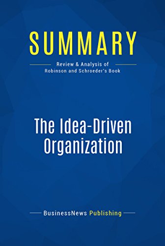 Amazon.com: Summary: The Idea-Driven Organization: Review and Analysis ...