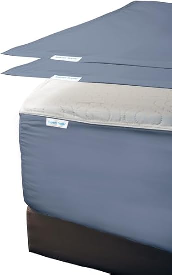 Amazon.com: Zip On Fitted Sheet - Includes 1 Fitted Base + 2 Zip Sheet ...