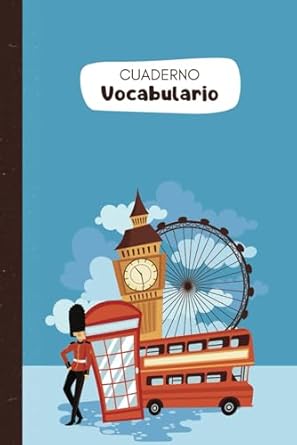 Cuaderno De Vocabulario Inglés: Libro de Vocabulario con índice ...