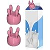 Amazon.com: Milk Bottle Cap, Cow Udder Milk Carton Cap, Reusable Boxed ...