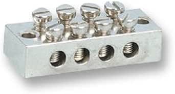 Earth terminal Block-4 Way Pack of 5 : Amazon.co.uk: DIY & Tools