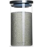 Buy Signoraware Trison 1300ml Round Brorosilicate Glass Jars ...