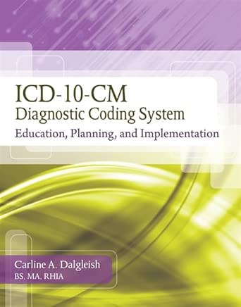 Buy ICD-10-CM Diagnostic Coding System : Education, Planning and ...