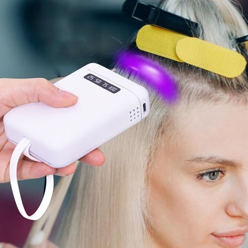 Amazon.com : V Light Hair Extension Kit, 395nm Light Hair Extension ...