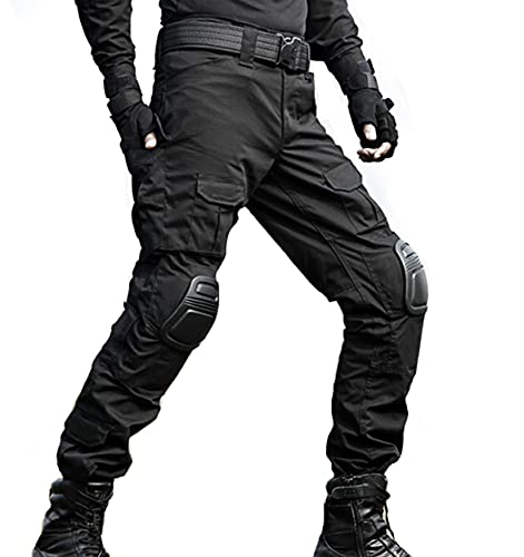 JOYASUS Paintball BDU Tactical Trousers Airsoft Pants Multi-Pocket Duty ...