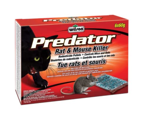Predator Rat and Mouse Cellulose Pellets - 360 g : Amazon.co.uk: Garden